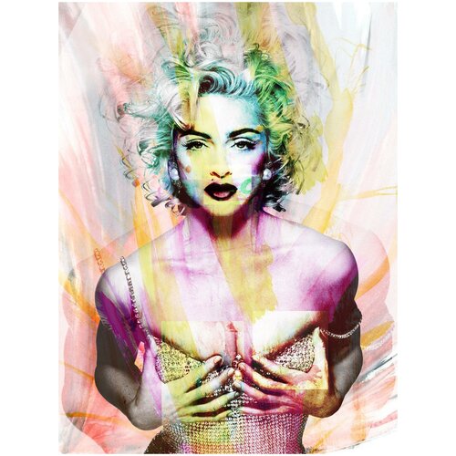 Постер / Плакат / Картина Мадонна 40х50 см в раме