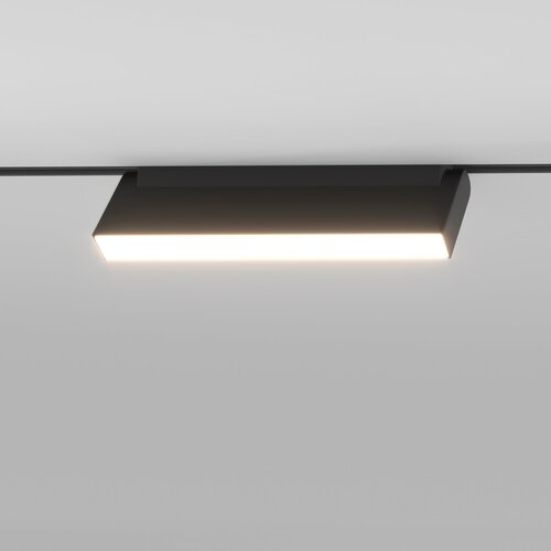 Трековый светодиодный светильник с поворотным механизмом Elektrostandard Slim Magnetic Kos 85085/01, 12 Вт, 4200 K, цвет чёрный