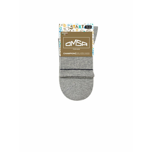 Носки OMSA KIDS размер 27/30, серый