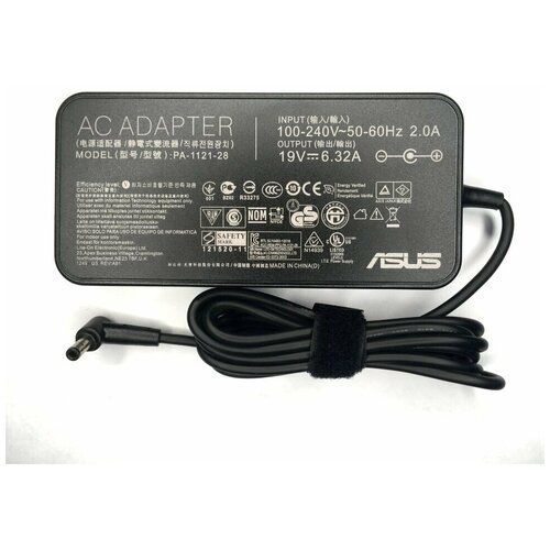 Блок питания (зарядное устройство) для ноутбука Asus N56JR 19V 6.32A (5.5-2.5) 120W Slim