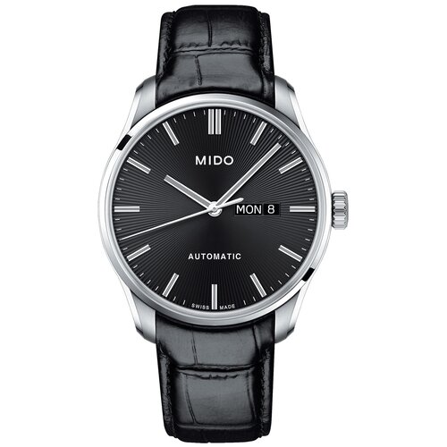 Наручные часы Mido Belluna Belluna Sunray M024.630.16.051.00, серебряный, черный