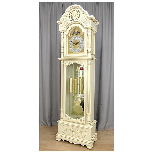 Часы напольные Columbus CR9151-PG-IV «Отражение старины» ivory