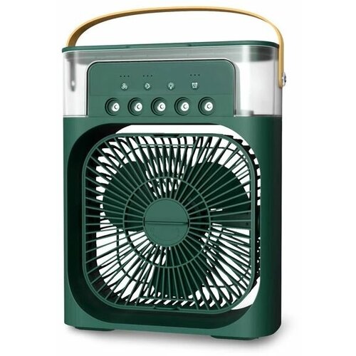 Настольный вентилятор\увлажнитель\мини кондиционер MINI COOLING FAN, зеленый