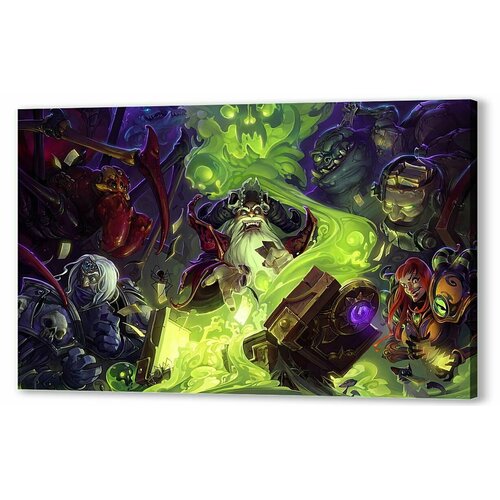 Плакат, постер на бумаге Hearthstone: Heroes Of Warcraft. Размер 60 х 84 см
