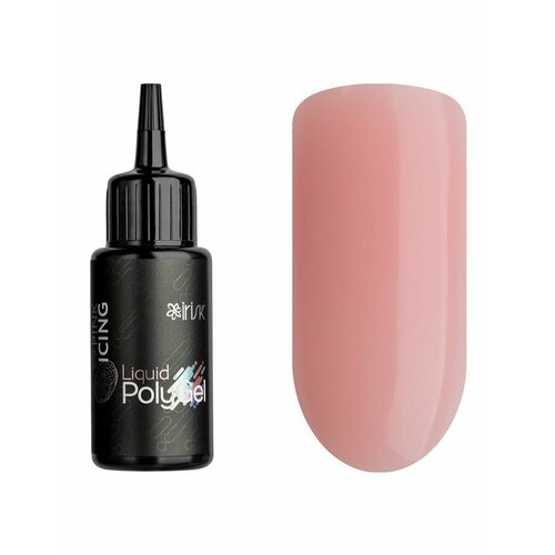 Жидкий полигель Liquid PolyGel, 50мл, (04 Pink Icing), IRISK professional, М130-99, 4680379267837