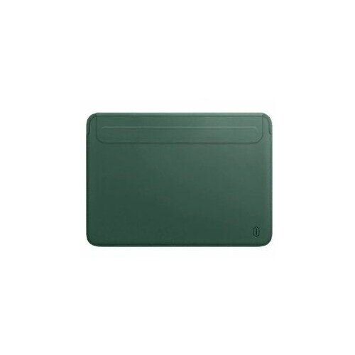 Чехол-конверт с магнитной застежкой WIWU Skin Pro 2 для MacBook Air 13.6 2022, цвет зелёный
