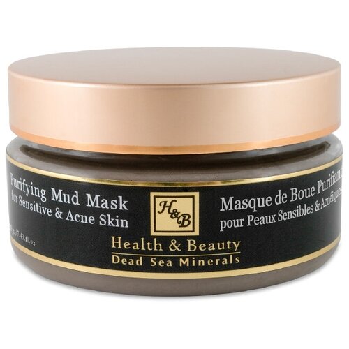 Health & Beauty Маска очищающая грязевая для чувствительной и проблемной кожи Purifying Mud Mask, 220 г, 220 мл