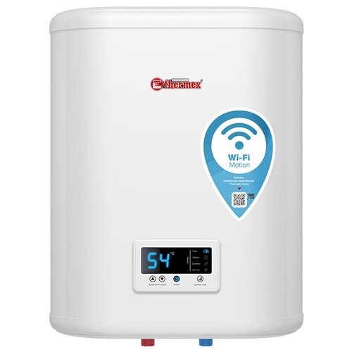 Накопительный электрический водонагреватель Thermex IF 30 V (pro) Wi-Fi, белый