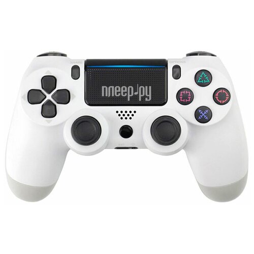 Игровой геймпад CBR CBG 960 White для PS4 беспроводной (Bluetooth), PC/PS3 проводной (USB),2 вибро-мотора,2 аналог. стика, D-pad,14 кн.