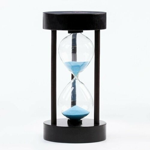 Песочные часы "Амплуа", на 10 минут, 15,5 х 8 см, синий