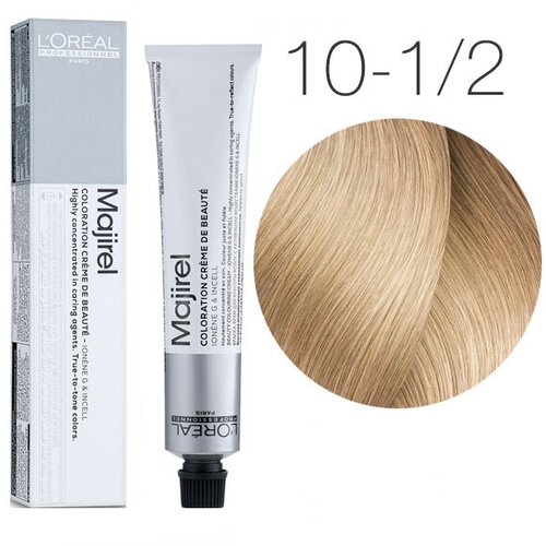 L'Oreal Professionnel Majirel стойкая крем-краска для волос, 10.1/2 очень светлый суперблондин, 50 мл
