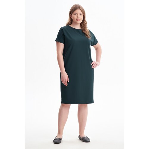 Платье Olsi, размер 70, зеленый