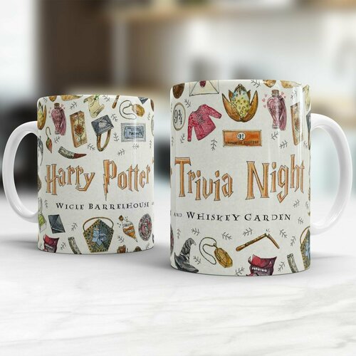 Кружка для чая и кофе с принтом Гарри Поттер