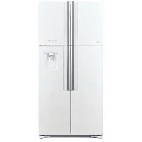 Холодильник Hitachi R-W660PUC7 GPW 2-хкамерн. белое стекло (двухкамерный)