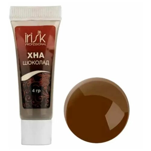 Irisk Professional Хна для биотатуажа бровей 4 г, 05 шоколад, 4 мл, 4 г