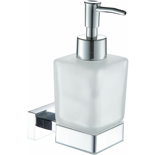 Дозатор для жидкого мыла настенный стеклянный Belz
