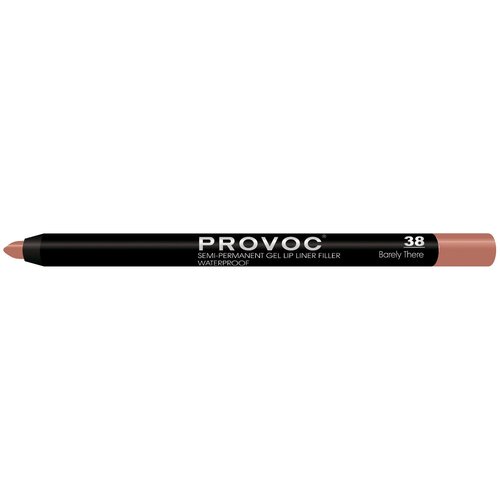 Provoc гелевая подводка в карандаше для губ Semi-Permanent Gel Lip Liner, 38 barely there