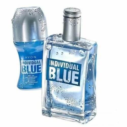 AVON Набор мужской Individual Blue (туалетная вода 100мл+шариковый дезодорант 50мл)