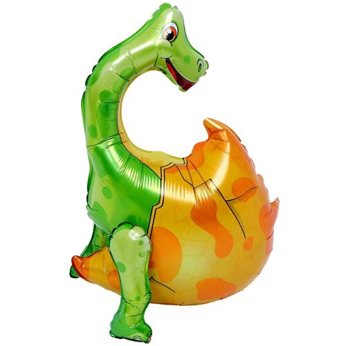 Шар-игрушка фольгированный 20" «Платеозавр в скорлупе»