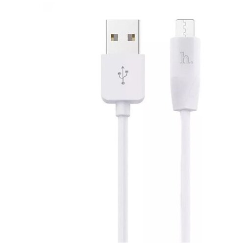 Кабель Hoco Rapid X1 USB - microUSB 2 м, белый