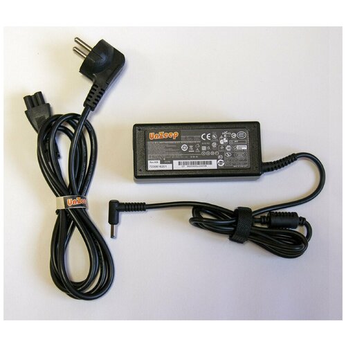 Для HP Pavilion 15-n071sr Зарядное устройство UnZeep блок питания ноутбука (адаптер + сетевой кабель)