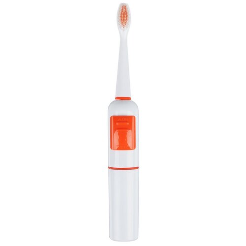  вибрационная зубная щетка Baba-Yaga 263-007, белый/оранжевый