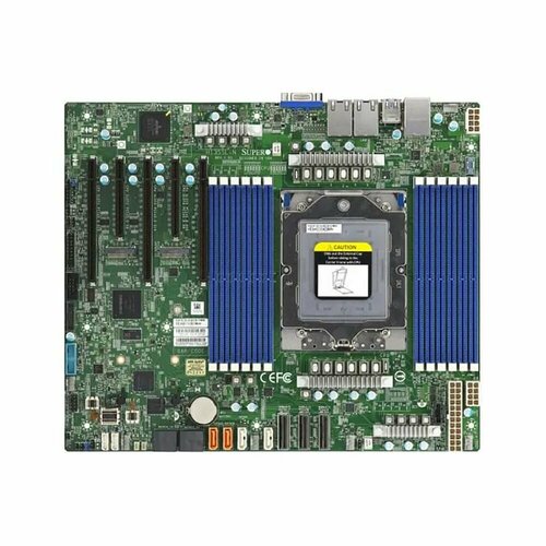 SuperMicro Материнская плата SuperMicro MBD-H13SSL-N-B AMD EPYC UP platform with socket SP5 CPU, SoC, 12x Bulk H13SSL-N