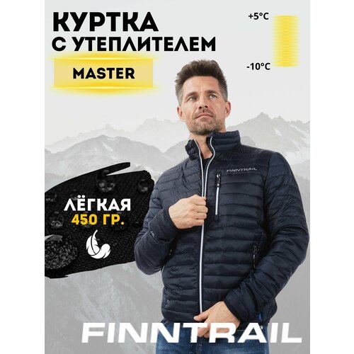 Куртка Finntrail Master, размер M, черный, синий