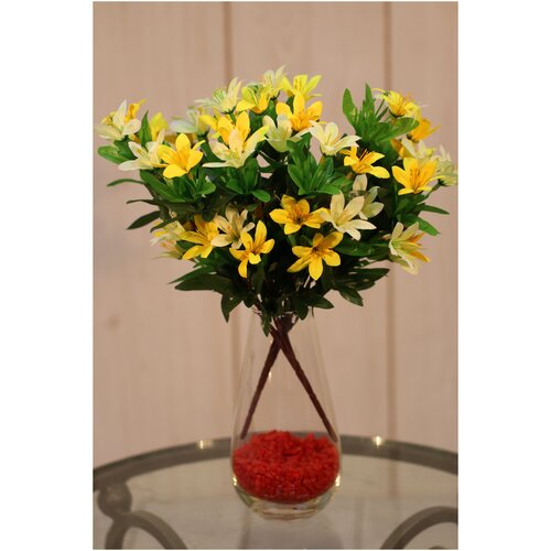 Искусственные цветы / Крокусы / Искусственные цветы для декора / Декоративные цветы / Желтый
