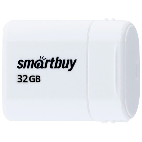 Флешка SmartBuy Lara 32 ГБ, 1 шт., белый