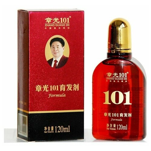 Zhangguang 101 Formula Лосьон для роста волос/ против выпадения волос/ от облысения,/ 120 мл