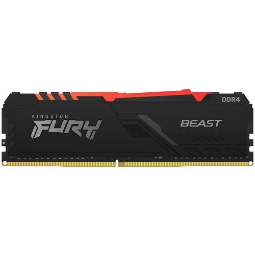 Оперативная память Kingston FURY Beast RGB 8 ГБ DDR4 3733 МГц DIMM CL19 KF437C19BBA/8