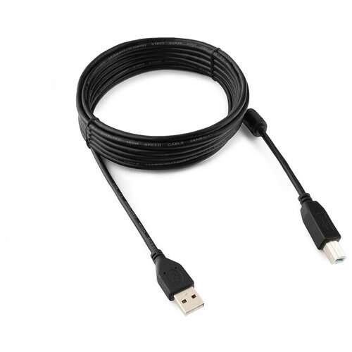 Аксессуар Gembird Cablexpert Pro USB 2.0 AM/BM 4.5m Black CCP-USB2-AMBM-15