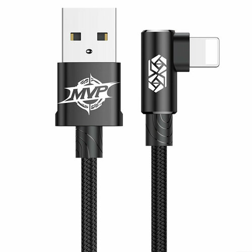 Кабель USB BASEUS MVP Elbow Type USB - Lightning, 1.5А, 7,5W, 2 м, черный