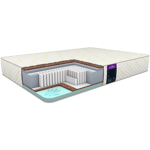 Пружинный независимый матрас Astra Sleep Memory Standart 24 S2000 140х186 см