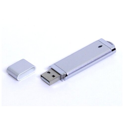 Промо флешка пластиковая «Орландо» (32 Гб / GB USB 2.0 Серебро/Silver 002 Flash drive Модель 116)