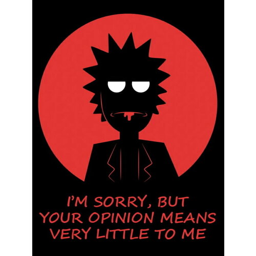 Плакат, постер на бумаге Rick And Morty/Рик и Морти/комиксы/мультфильмы. Размер 60 х 84 см