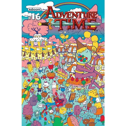 Плакат, постер на бумаге Adventure time/Время приключений/. Размер 60 х 84 см