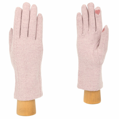 Перчатки FABRETTI, размер 7, розовый