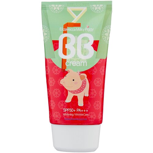 Elizavecca BB крем Milky Piggy, SPF 50, 50 мл/75 г, оттенок: бежевый