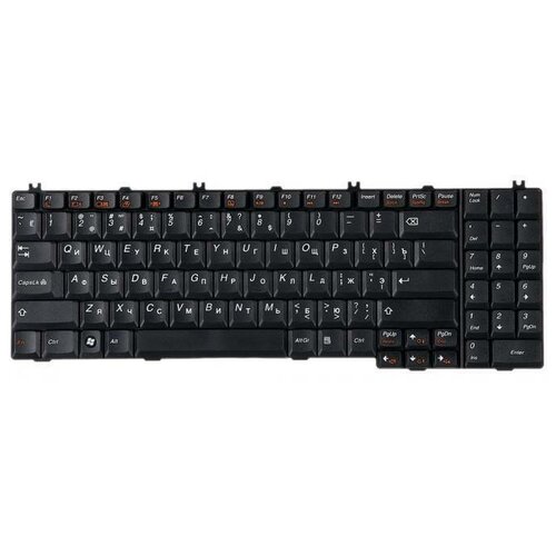 Клавиатура ZeepDeep партномер: (25-008517) для ноутбука Lenovo G550, B550, B560, V560, G555, черная, гор. Enter