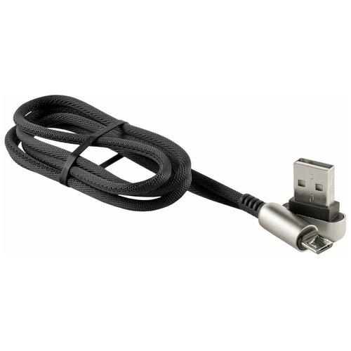 Red Line Дата-Кабель Loop USB - Micro USB, черный