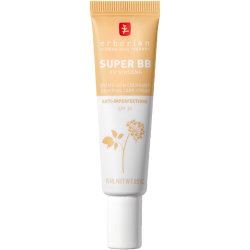 Erborian Плотный Super BB-крем для проблемной кожи лица, оттенок золотистый 15 мл