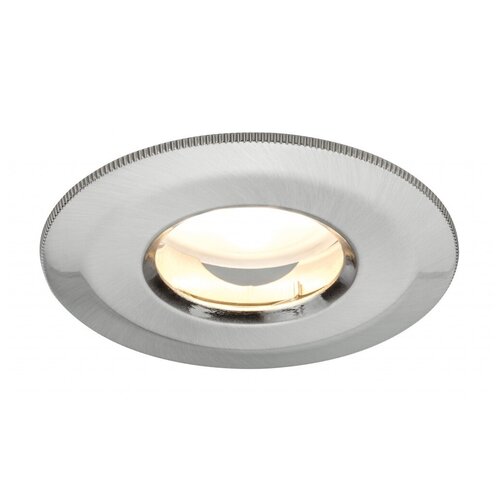 Paulmann 92848, LED, 7 Вт, теплый белый, цвет арматуры: серебристый, цвет плафона: никель