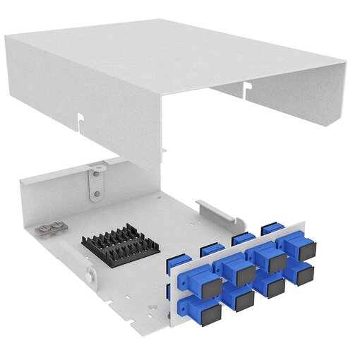 Оптический кросс TOPLAN КРНМ-Top-08SC/U-OS2-GY