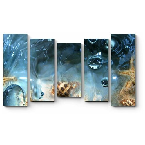 Модульная картина Морские обитатели150x90