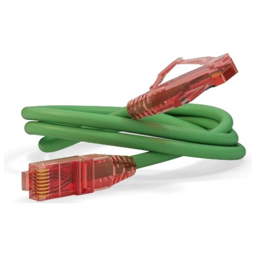 Патч-корд Hyperline PC-LPM-UTP-RJ45-RJ45-C5e-0.5M-LSZH-GN (U/UTP, CAT.5E, 0.5 м, зеленый)