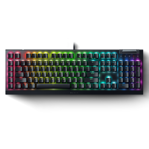 Игровая клавиатура Razer BlackWidow V4 X, русские буквы, механические переключатели Yellow Switch (RZ03-04702500-R3R1)