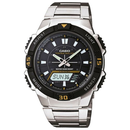 Наручные часы CASIO Collection Men AQ-S800WD-1E, серебряный, черный