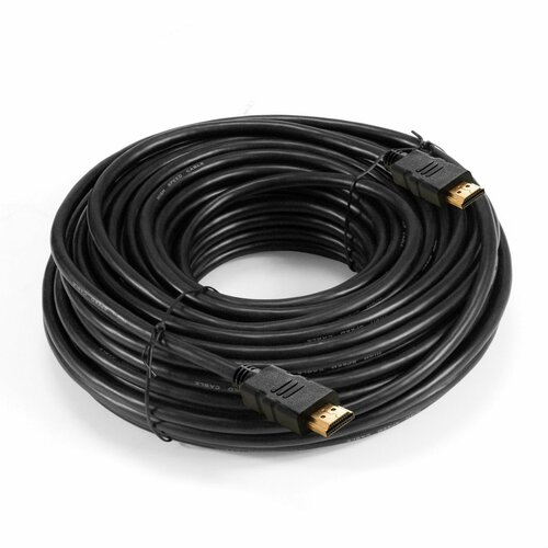 Кабель HDMI ExeGate EX-CC-HDMI-20.0F (19M/19M, 20м, v1.4b, ферритовые кольца, позолоченные контакты) EX294695RUS